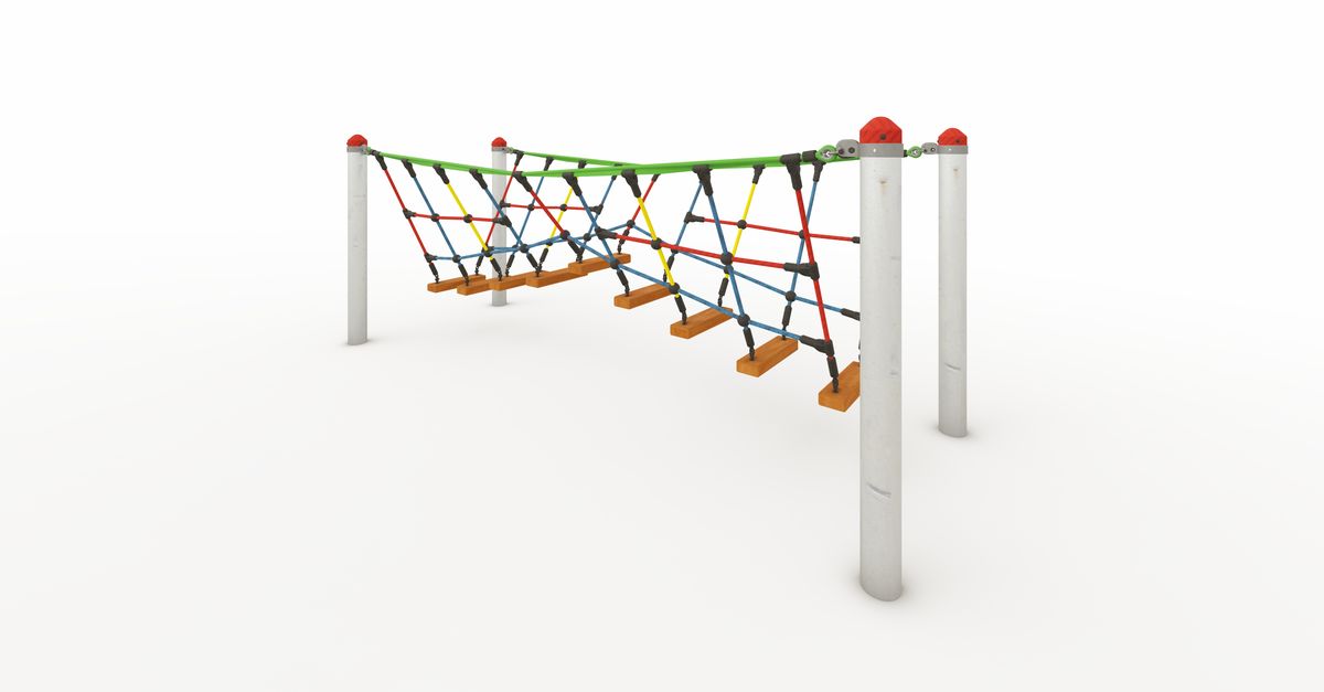 "Wooden Catwalk“ Adventure Bridge - Huck