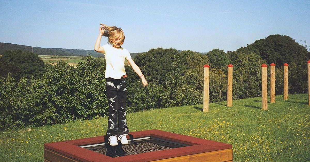 Mini Trampoline Freestanding Version Huck