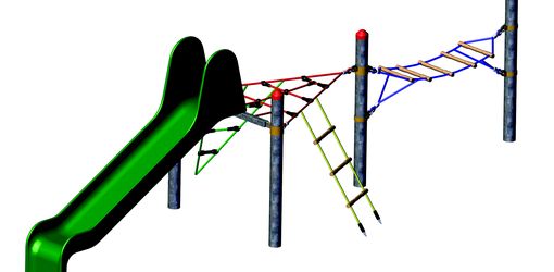 Rope Play Equipment - Huck