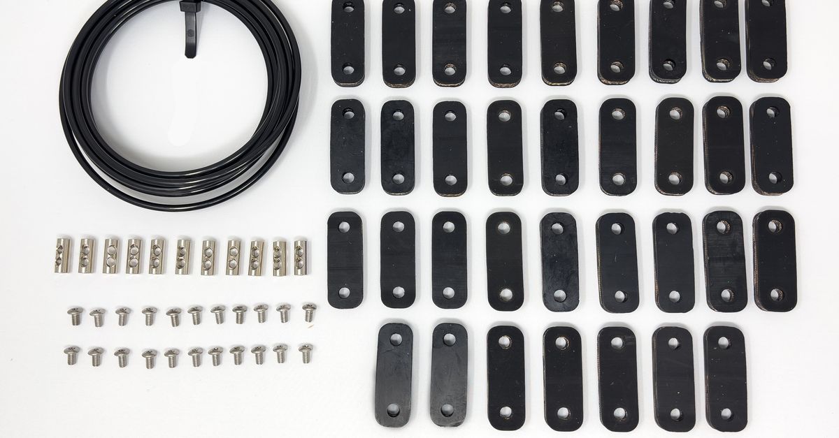Trampoline Repair Kit - Rubber Link Version - Huck