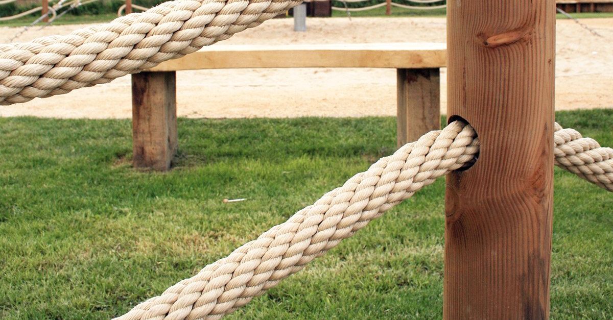 Polypropylene rope with steel core per running metre - Huck