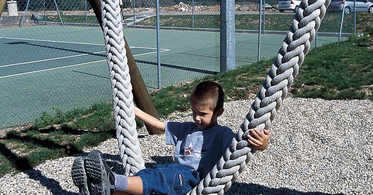 Jungle Rope Swing Seat - Huck